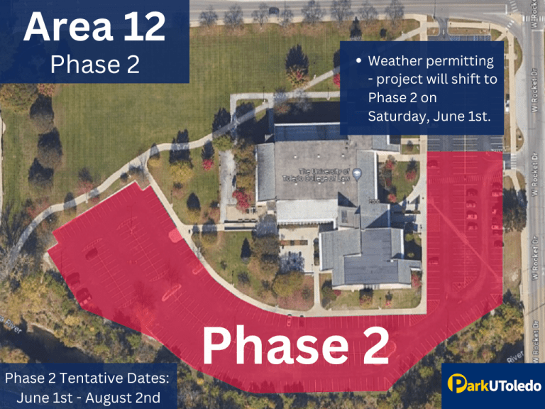 Area 12 Construction Shifting to Phase Two and Other Closures - Parking ...