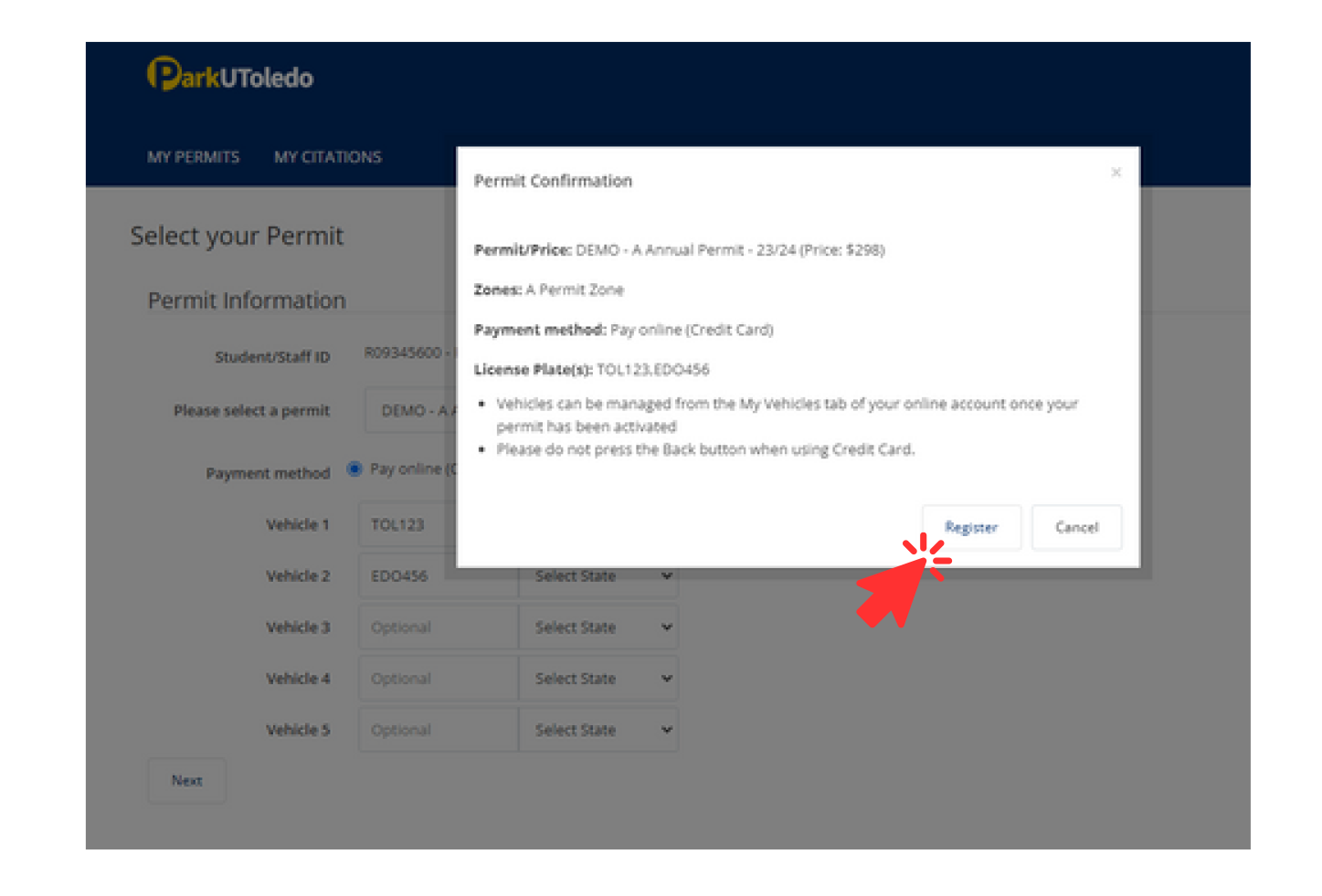 Permit Parking - Parking Information for Toledo University | OH